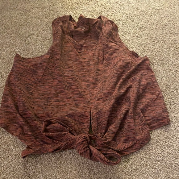 ZYIA | Tops | Zyia Vguc Pink Infinity Tank | Poshmark